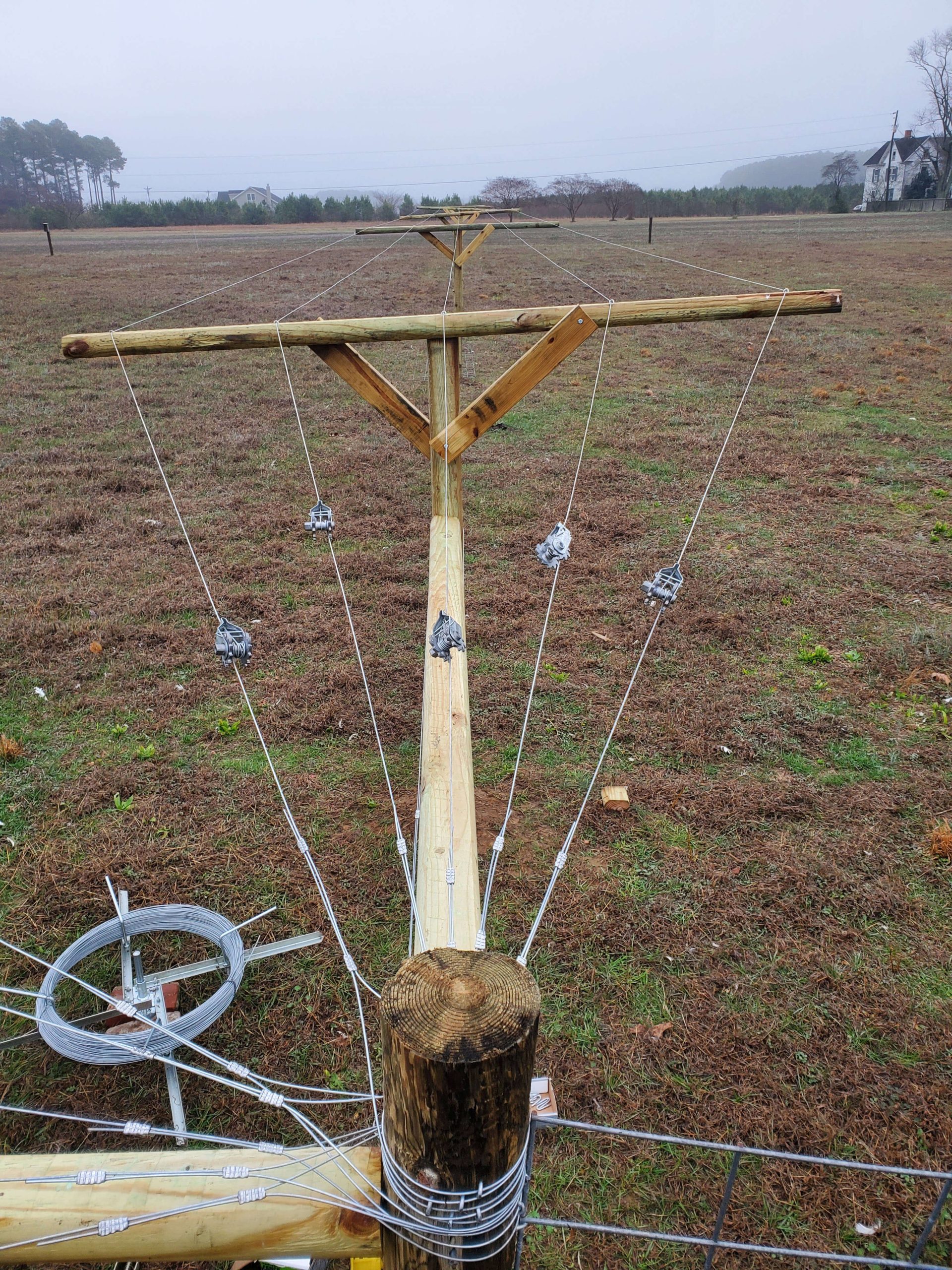 How To Build A T-Trellis | Snowdrop Farm